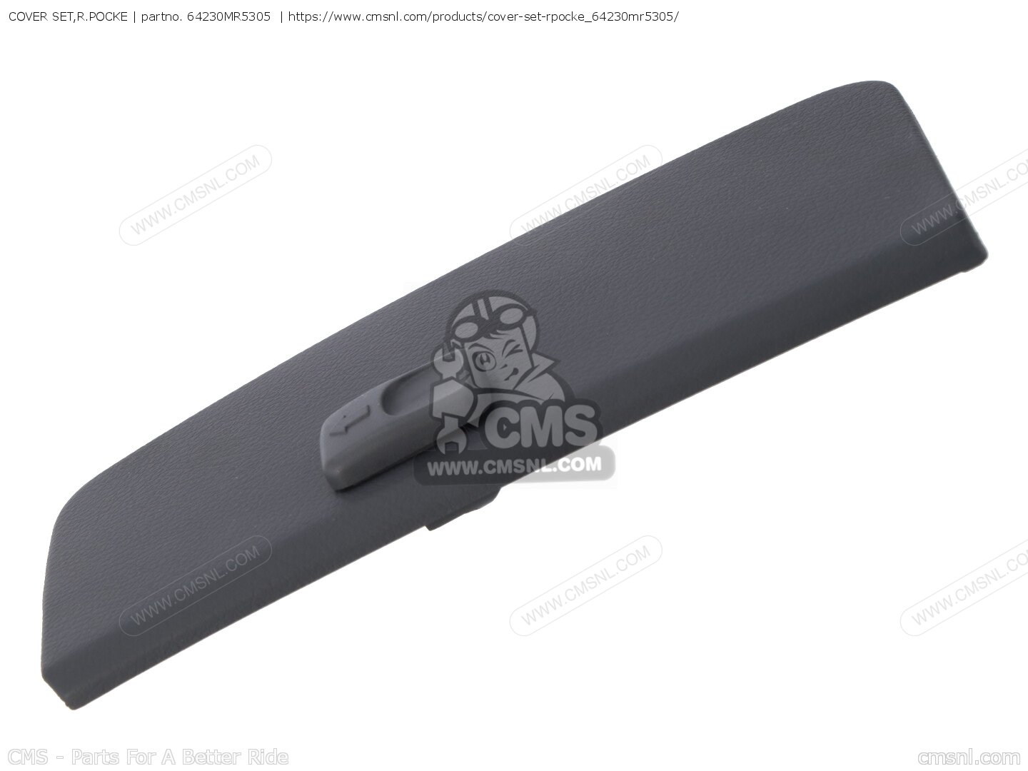 64230MR5305: Cover Set,r.pocke Honda - buy the 64230-MR5-305 at CMSNL