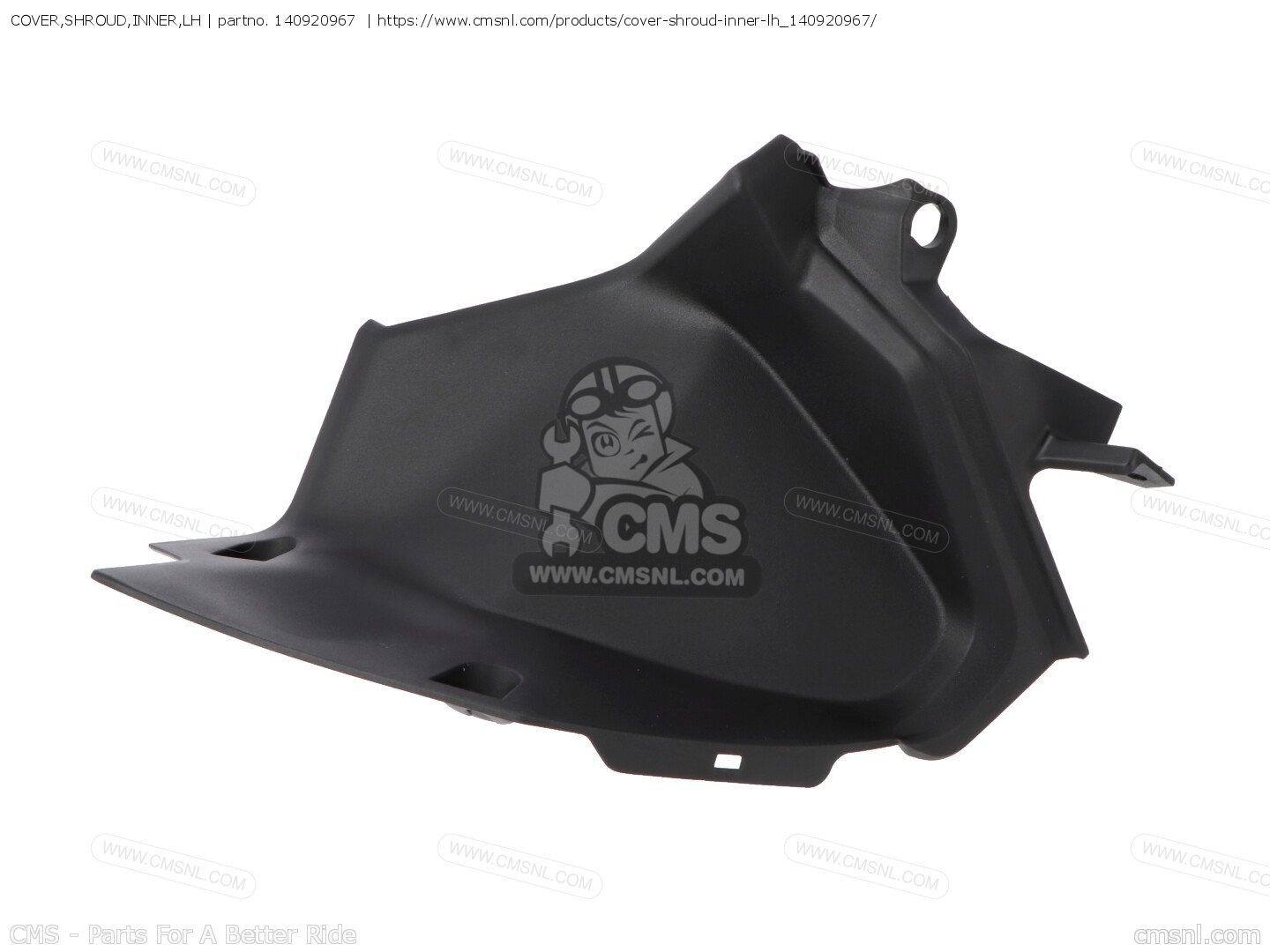 14092-0967 Cover,Shroud,Inner,Lh, 140920967 Kawasaki - ZR800ADS ...