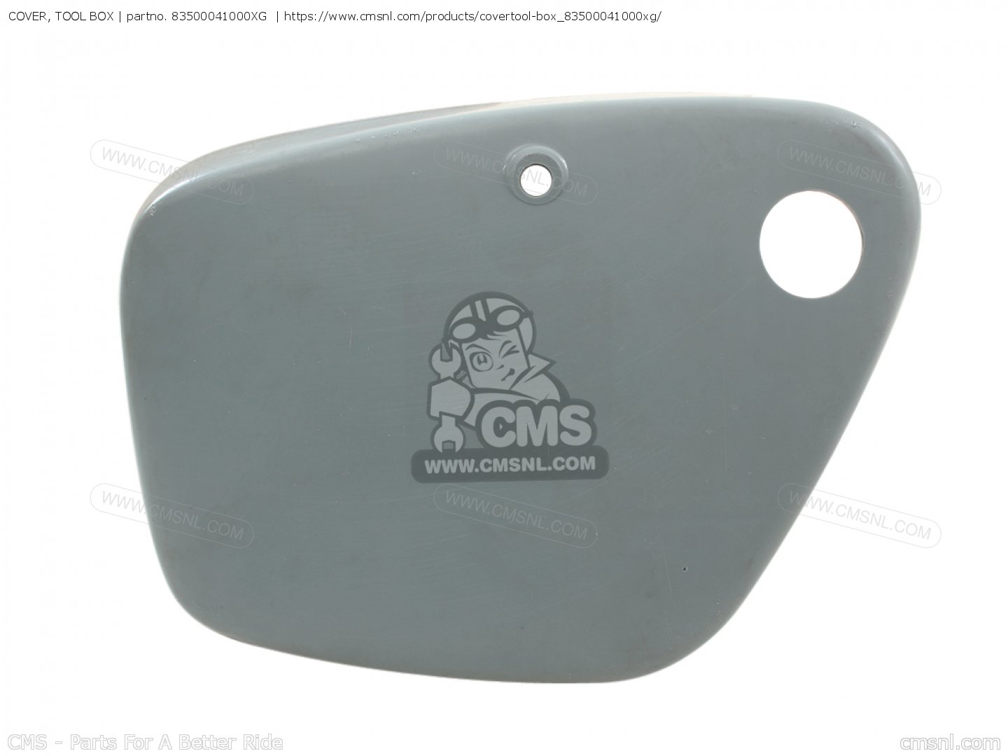 COVER, TOOL BOX for Honda - order at CMSNL