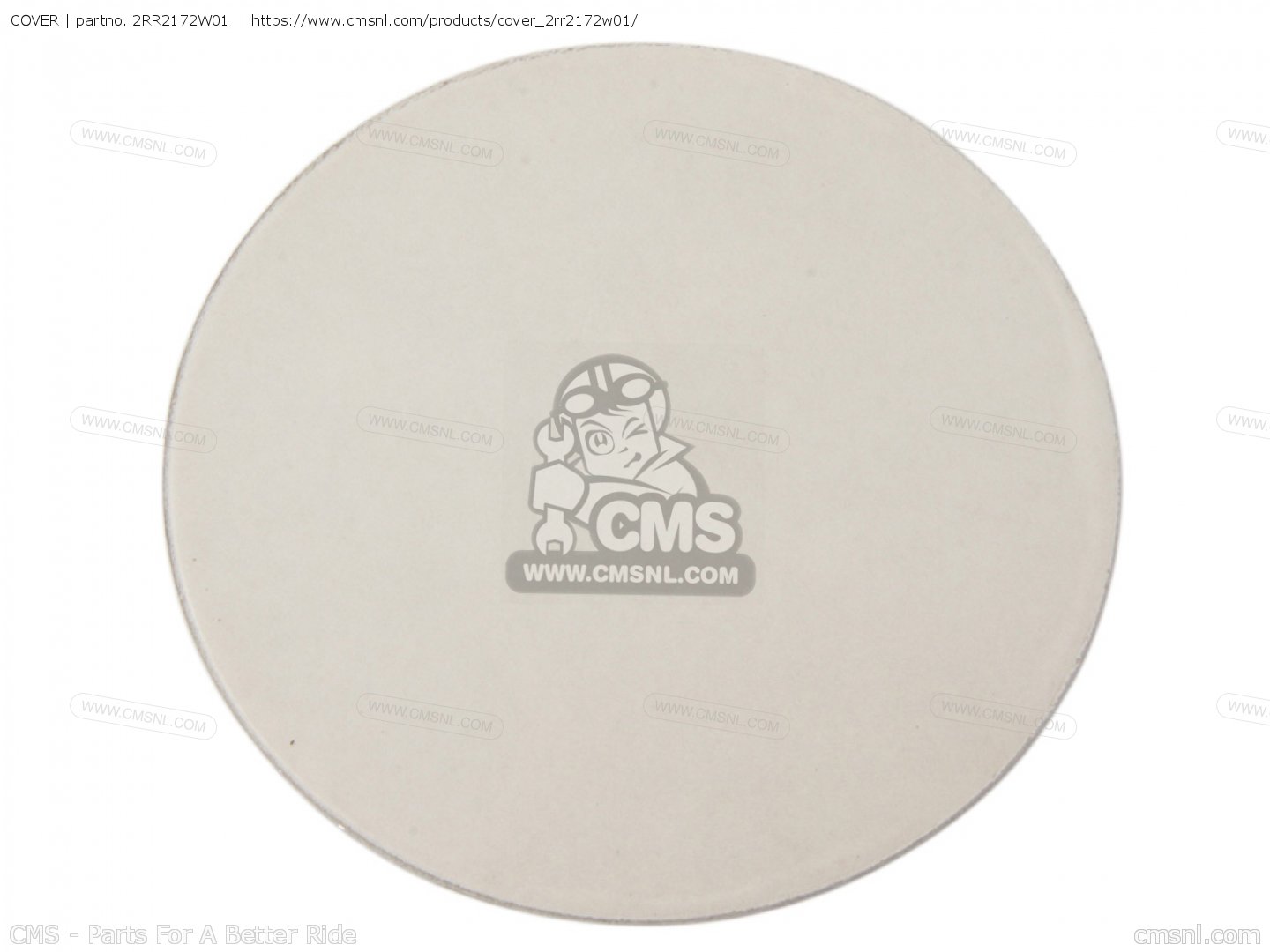2RR2172W01: Cover Yamaha - buy the 2RR-2172W-01 at CMSNL