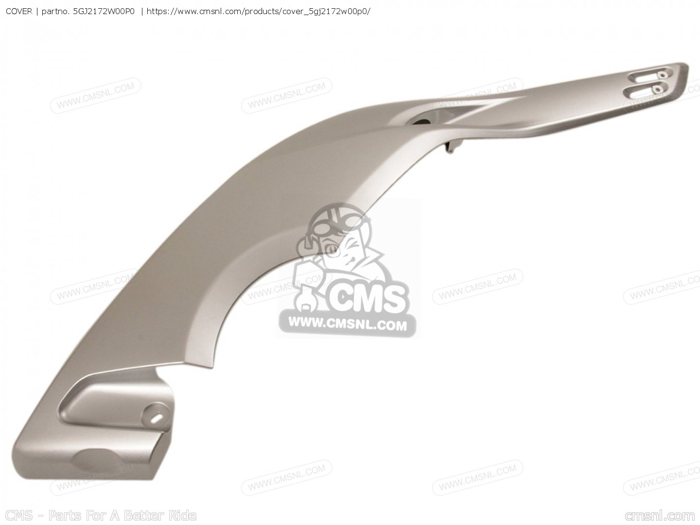 5GJ2172W00P0: Cover Yamaha - buy the 5GJ-2172W-00-P0 at CMSNL