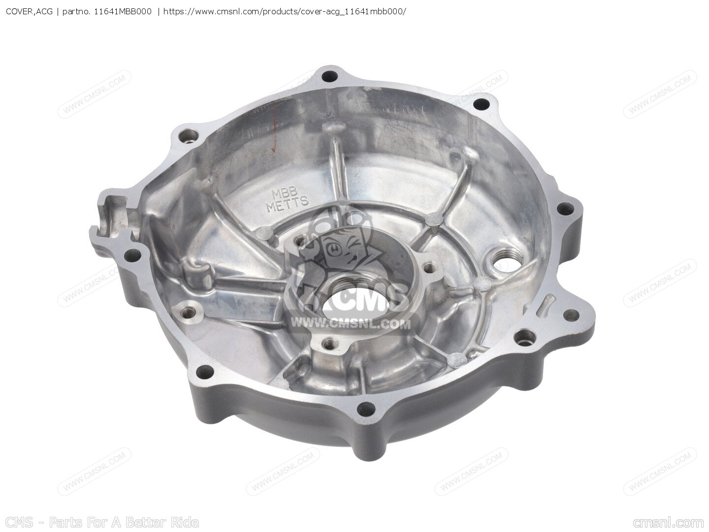 11641MBB000: Cover,acg Honda - buy the 11641-MBB-000 at CMSNL