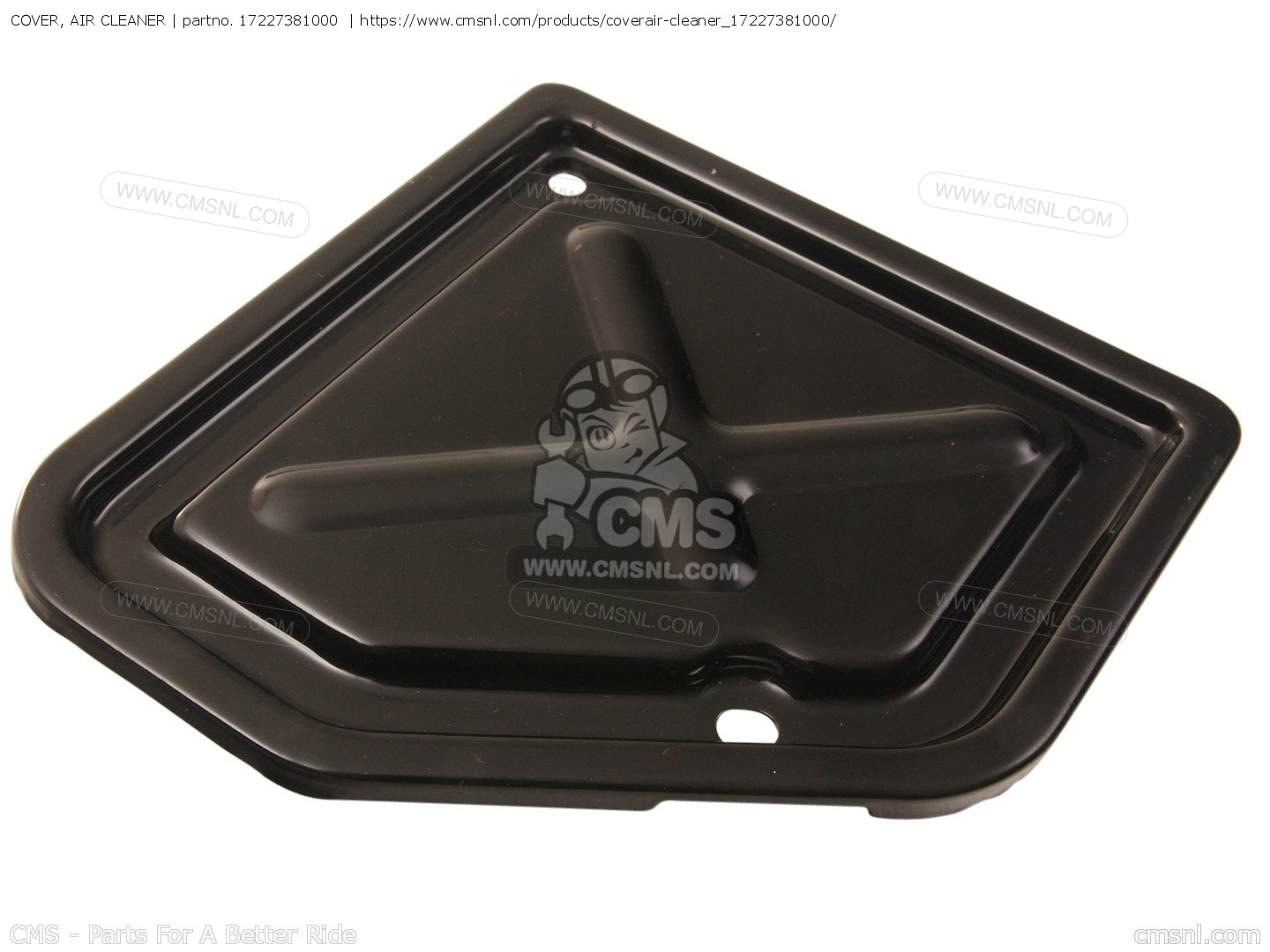 17227381000: Cover, Air Cleaner Honda - buy the 17227-381-000 at CMSNL