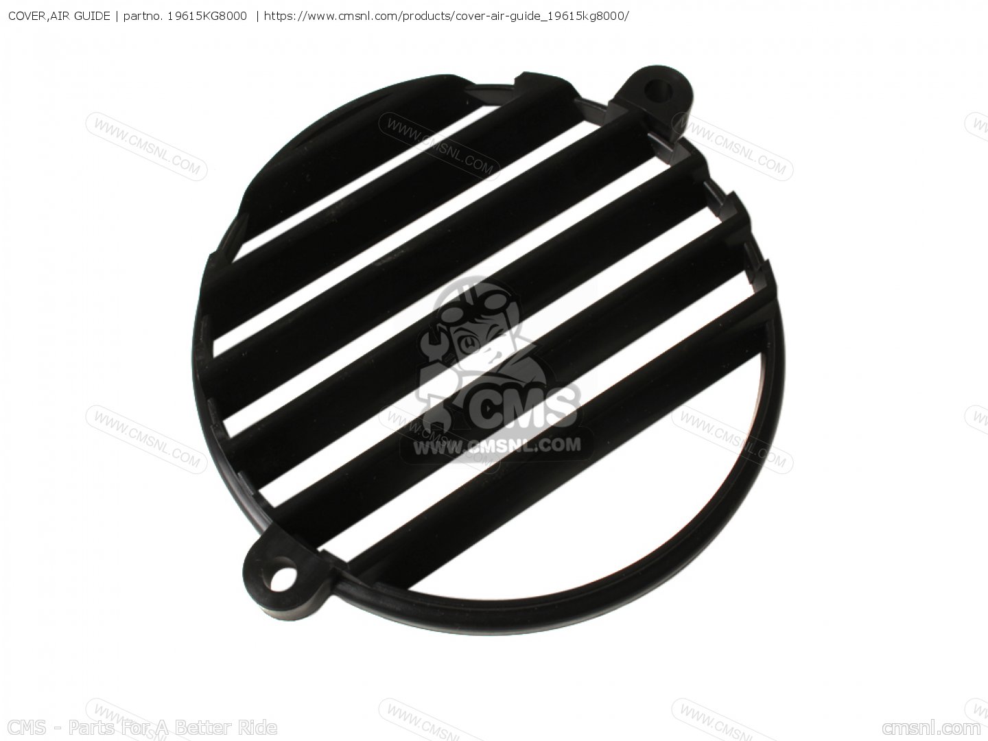 19615KG8000: Cover,air Guide Honda - buy the 19615-KG8-000 at CMSNL