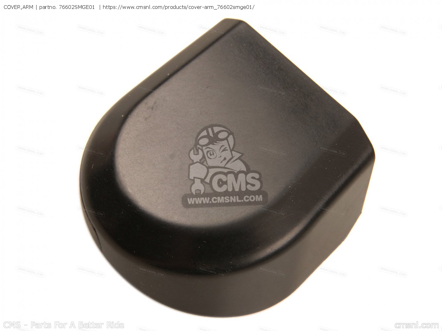76602SMGE01: COVER,ARM Honda - buy the 76602-SMG-E01 at CMSNL