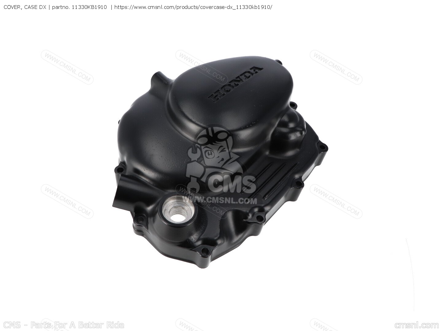 11330KB1910: Cover, Case Dx Honda - buy the 11330-KB1-910 at CMSNL