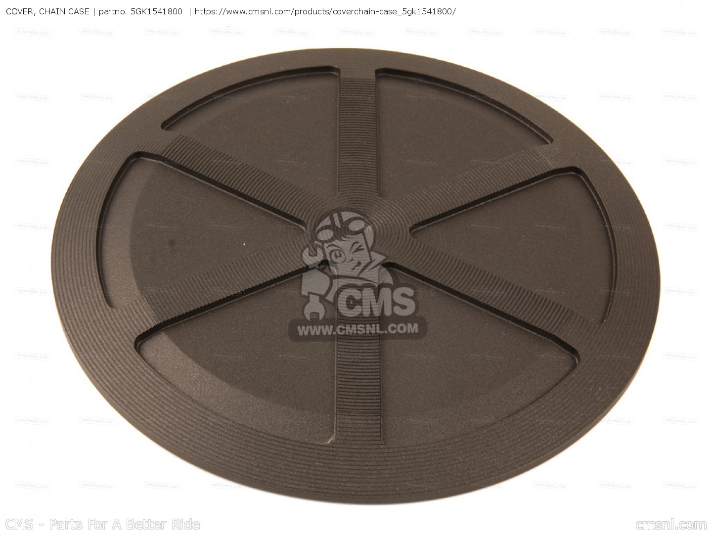 5GK1541800: Cover, Chain Case Yamaha - buy the 5GK-15418-00 at CMSNL