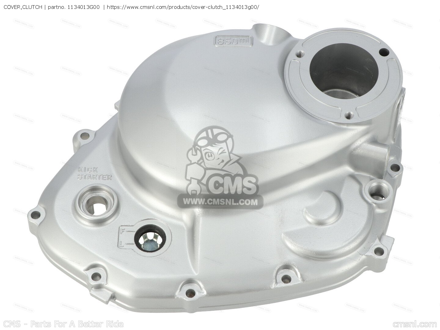 1134013G00: Cover,clutch Suzuki - buy the 11340-13G00 at CMSNL