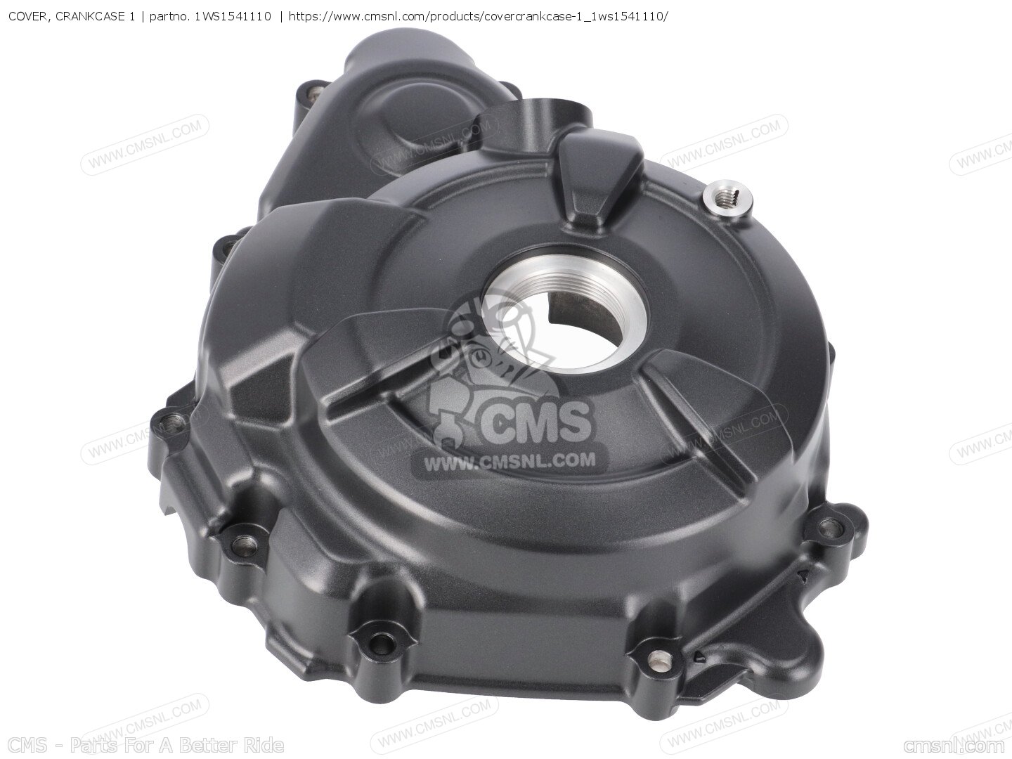 1WS1541110: Cover, Crankcase 1 Yamaha - buy the 1WS-15411-10-00 at CMSNL