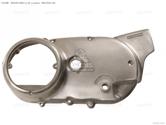 COVER, CRANKCASE (L.H) for XS650 1975 USA - order at CMSNL