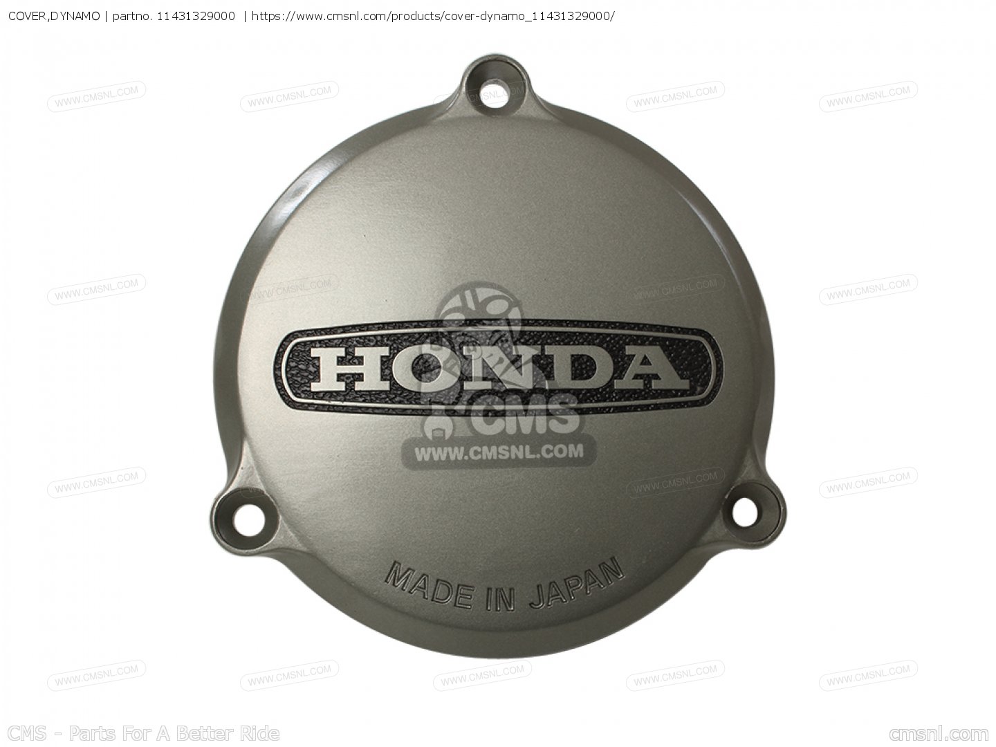 COVER,DYNAMO for Honda - order at CMSNL