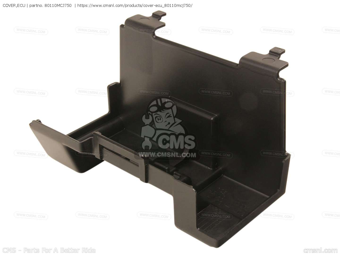 80110MCJ750: COVER,ECU Honda - buy the 80110-MCJ-750 at CMSNL