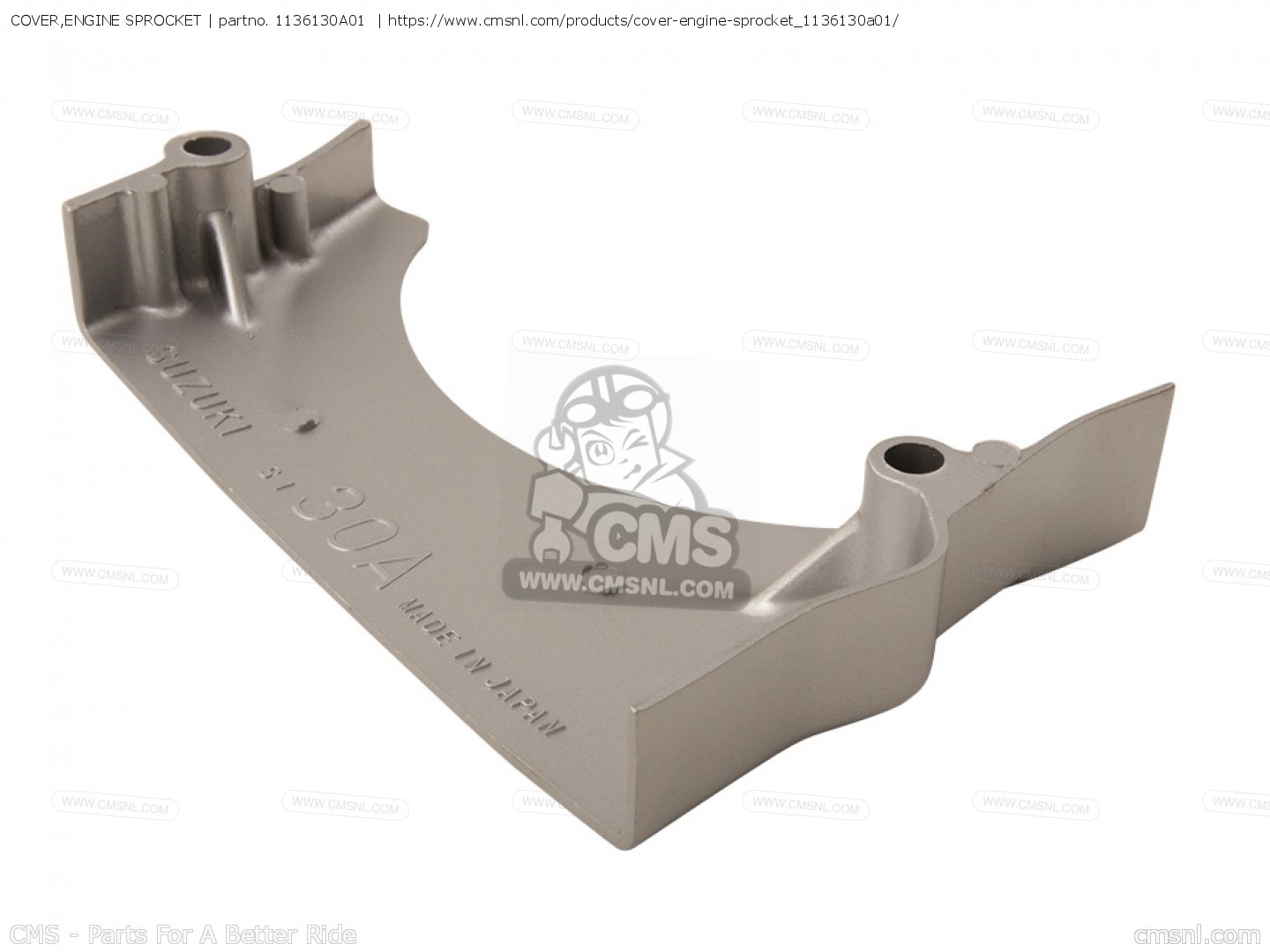 1136130A01: COVER,ENGINE SPROCKET Suzuki - buy the 11361-30A01 at CMSNL