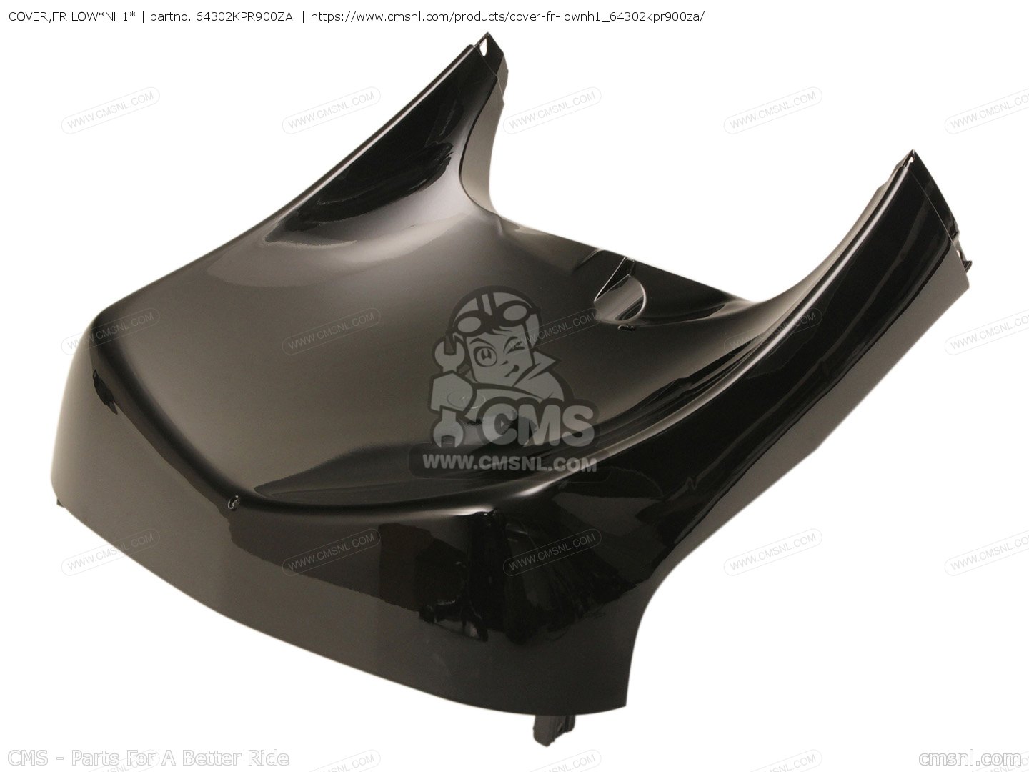 64302KPR900ZA: COVER,FR LOW*NH1* Honda - buy the 64302-KPR-900ZA at CMSNL