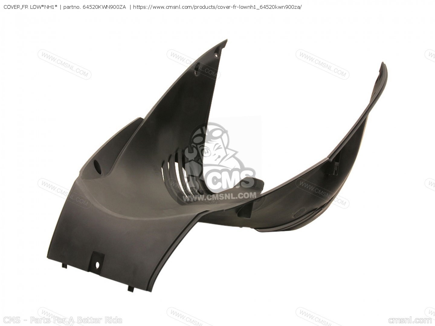 64520KWN900ZA: COVER,FR LOW*NH1* Honda - buy the 64520-KWN-900ZA at CMSNL