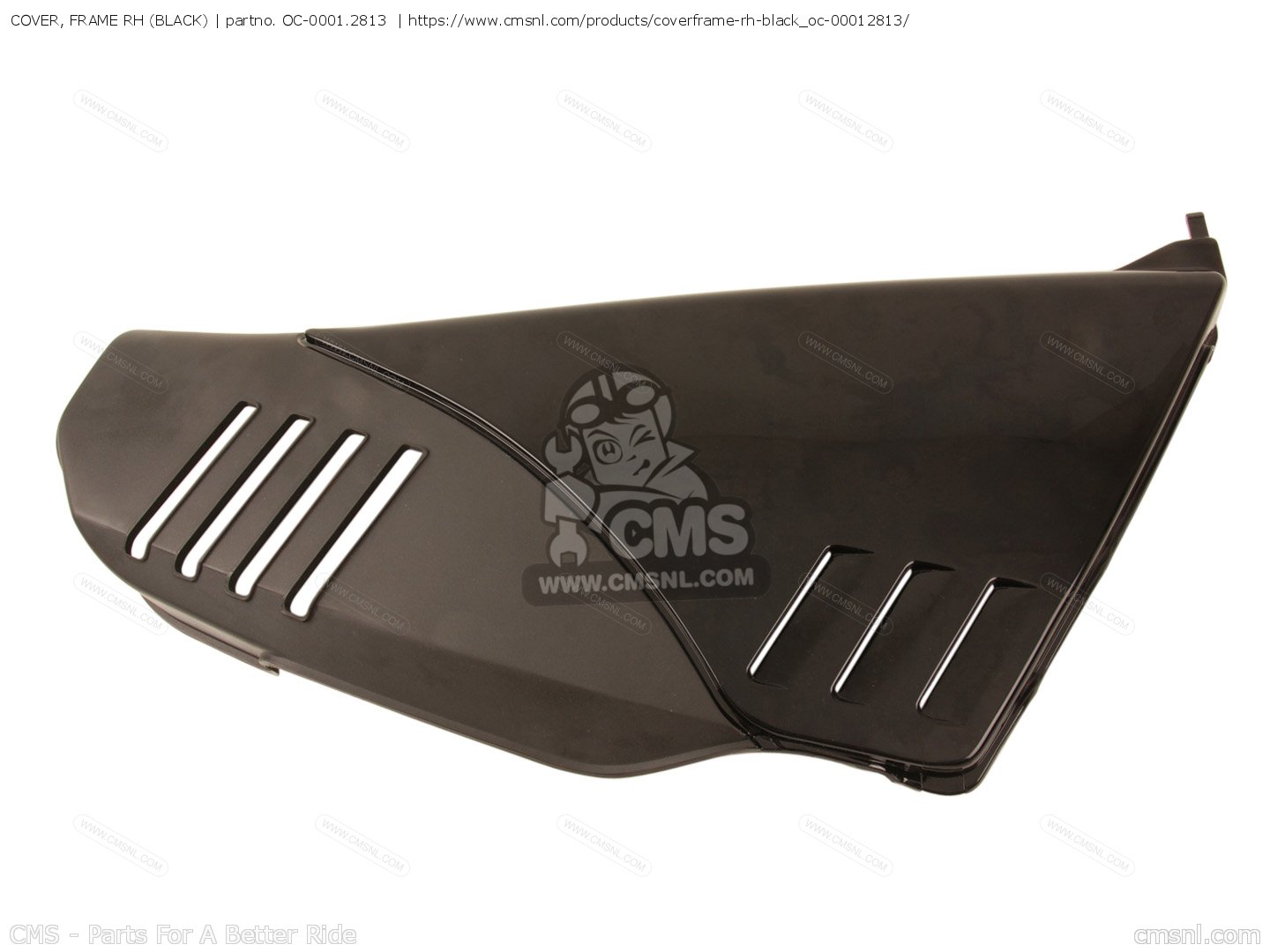 OC-0001.2813: Cover, Frame Rh (black) Suzuki , an alternative for 47111 ...