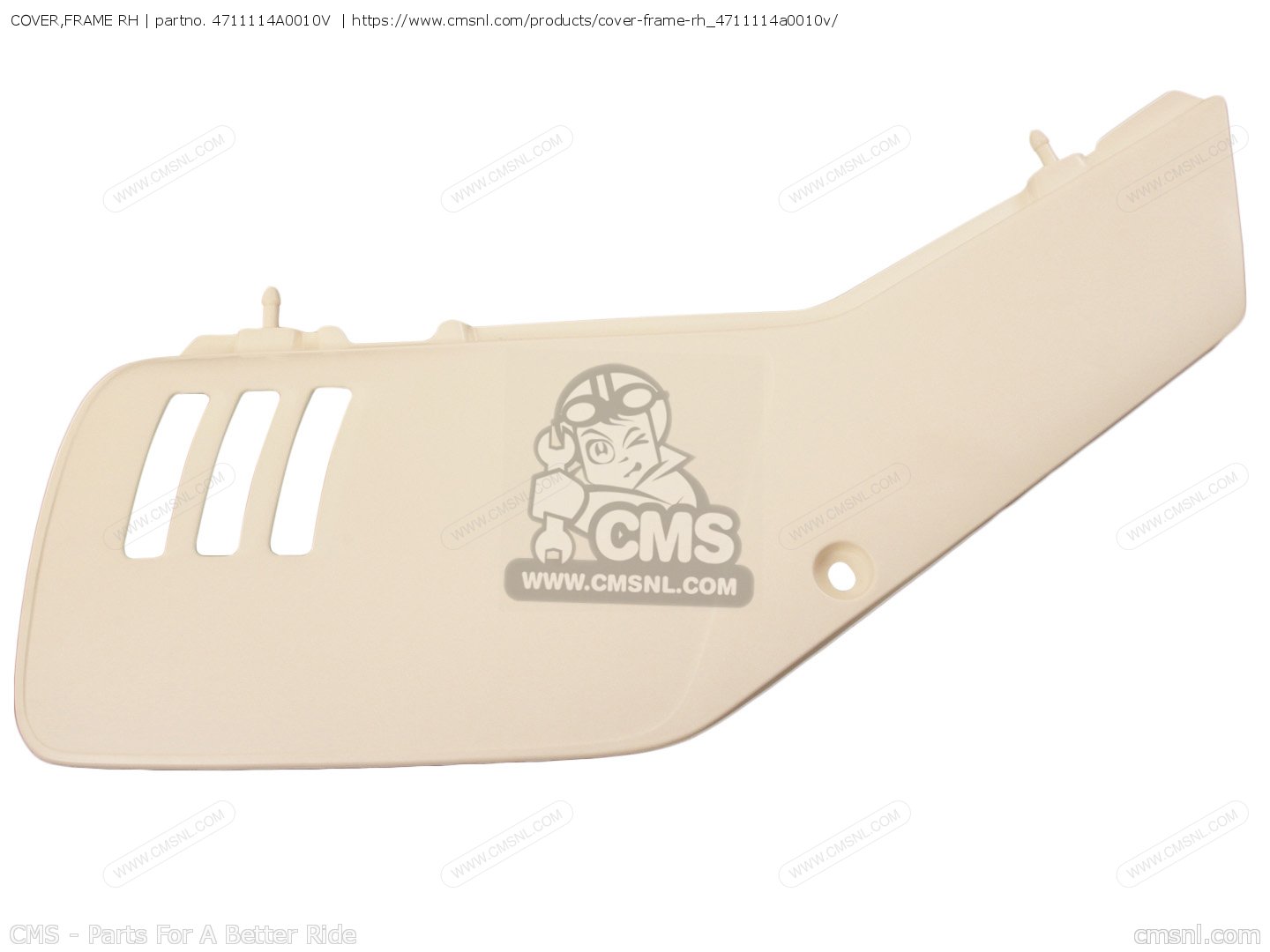 4711114A0010V: COVER,FRAME RH Suzuki - buy the 47111-14A00-10V at CMSNL