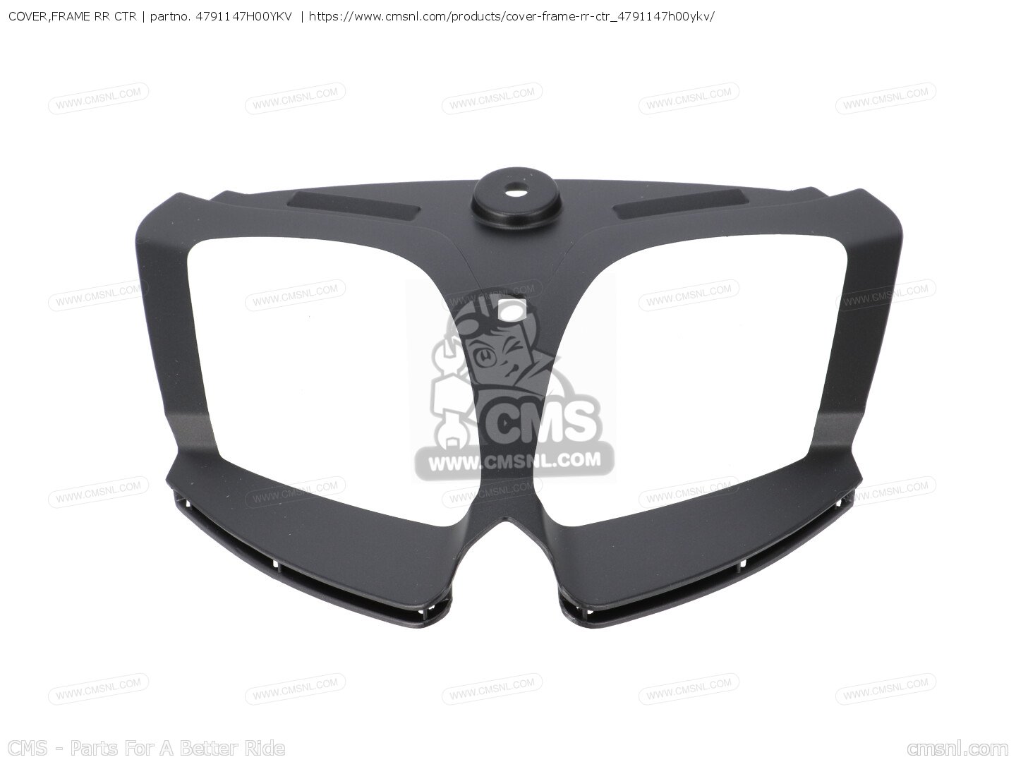 4791147H00YKV: COVER,FRAME RR CTR Suzuki - buy the 47911-47H00-YKV at CMSNL