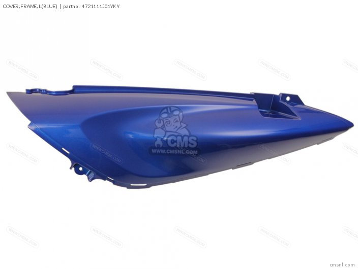 4721111J01YKY: COVER,FRAME,L(BLUE) Suzuki - buy the 47211-11J01-YKY at ...