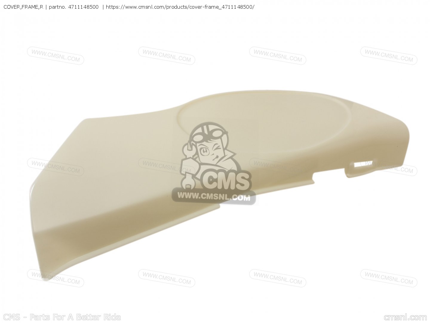 4711148500: COVER,FRAME,R Suzuki - buy the 47111-48500 at CMSNL