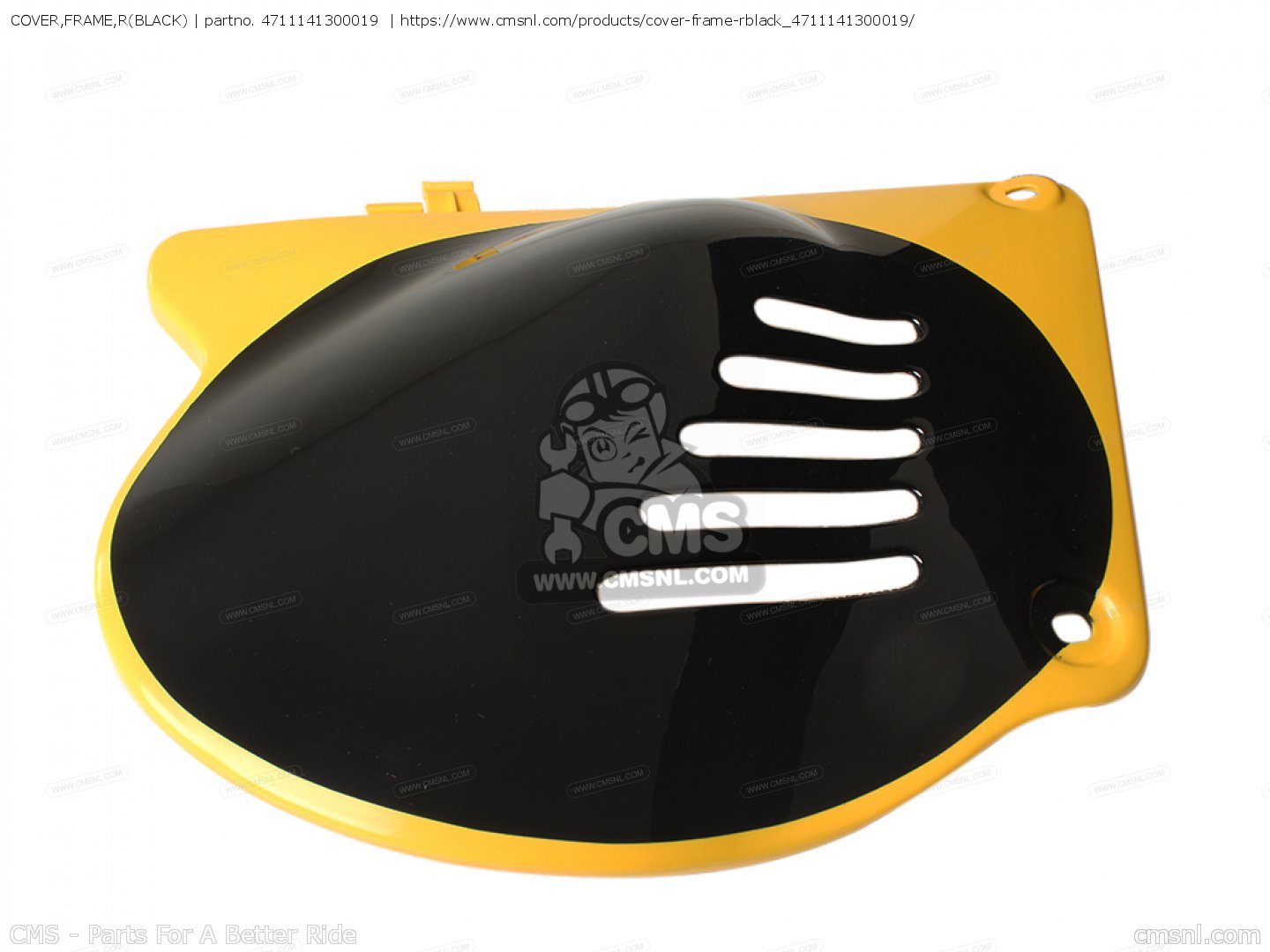 4711141300019: COVER,FRAME,R(BLACK) Suzuki - buy the 47111-41300-019 at ...