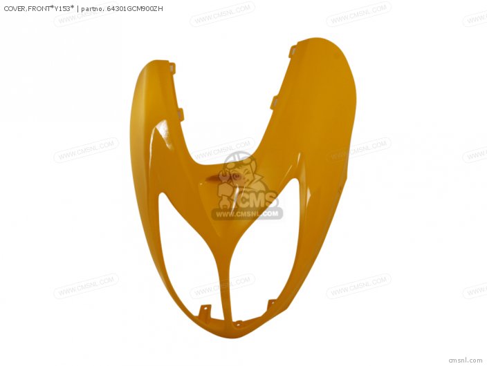 64301GCM900ZH: Cover,front*y153* Honda - buy the 64301-GCM-900ZH at CMSNL