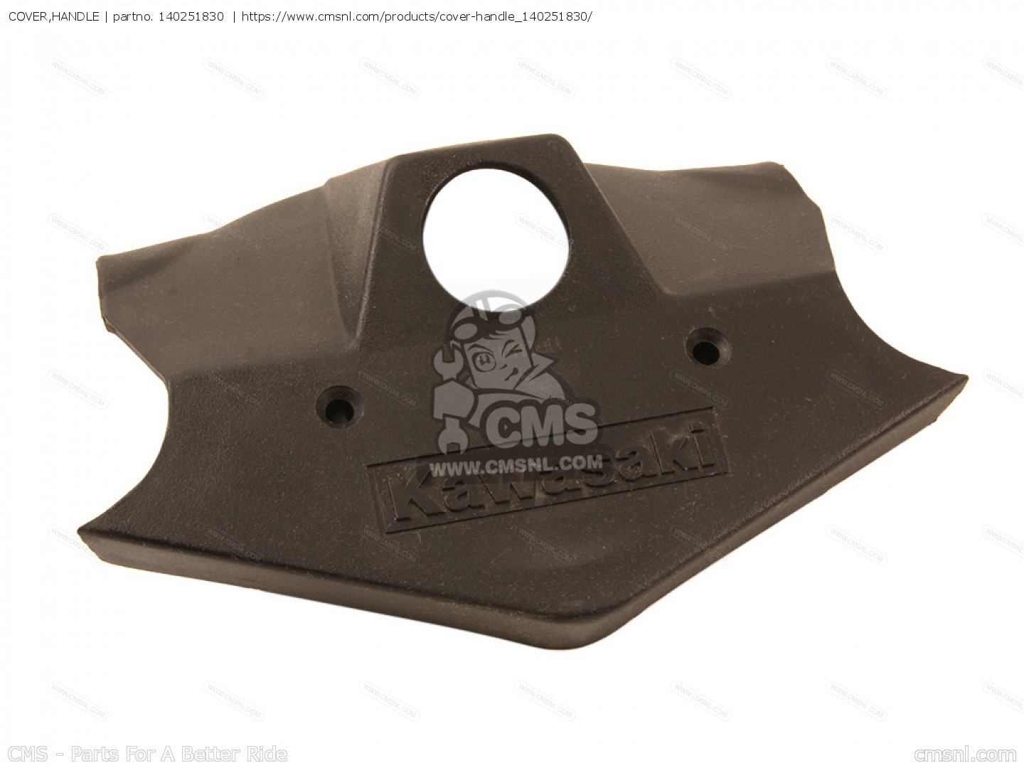 140251830: COVER,HANDLE Kawasaki - buy the 14025-1830 at CMSNL