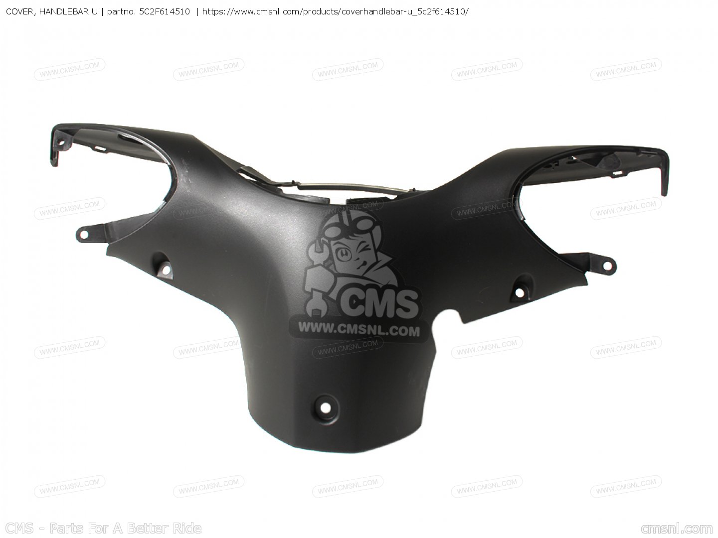 5C2F614510: Cover, Handlebar U Yamaha - buy the 5C2-F6145-10 at CMSNL