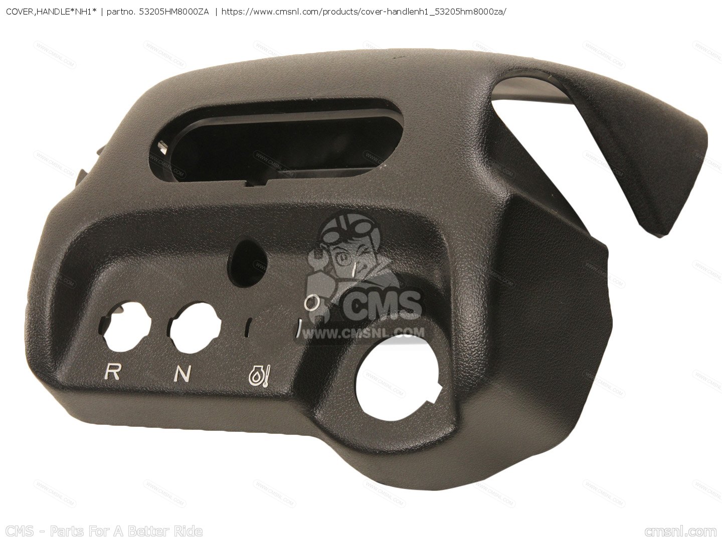 53205HM8000ZA: COVER,HANDLE*NH1* Honda - buy the 53205-HM8-000ZA at CMSNL