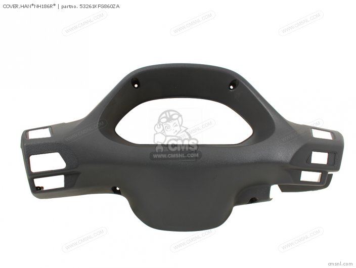 53261KFG860ZA: Cover,han*nh186r* Honda - buy the 53261-KFG-860ZA at CMSNL