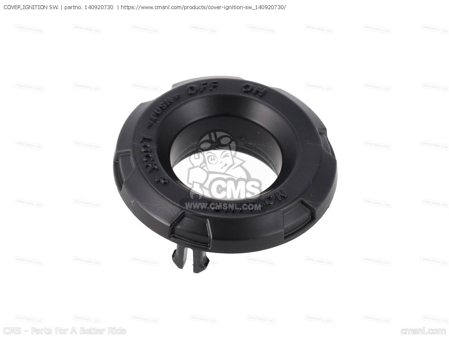 140920730: COVER,IGNITION SW. Kawasaki - buy the 14092-0730 at CMSNL