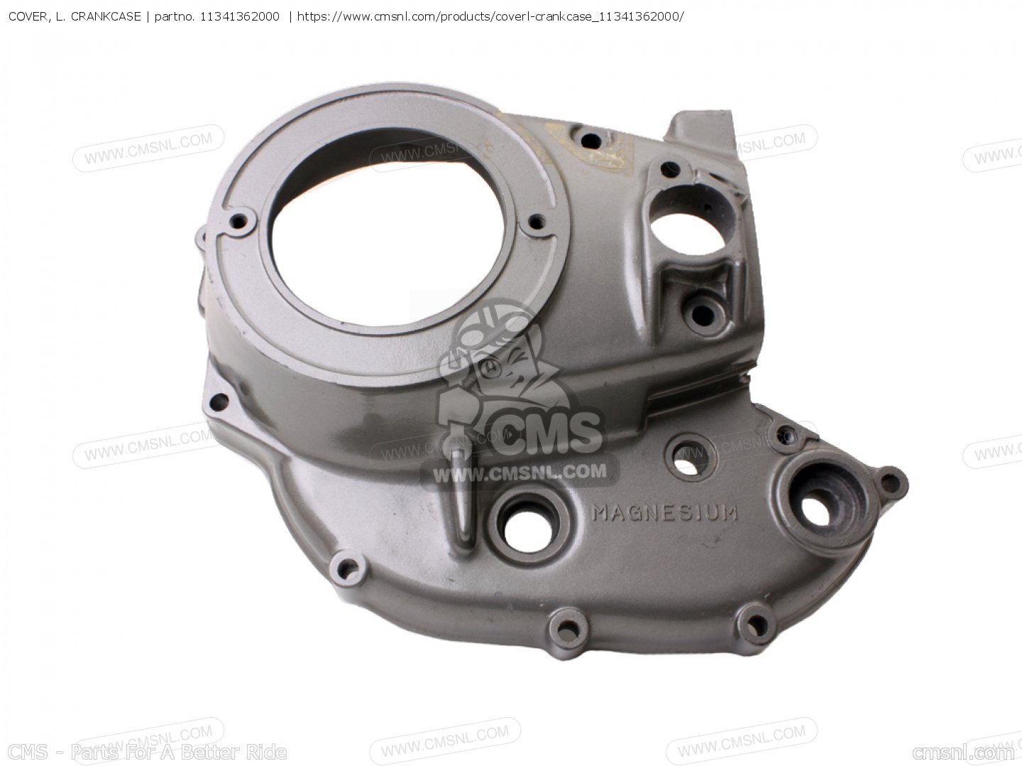 COVER, L. CRANKCASE for XL175 U.S.A - order at CMSNL