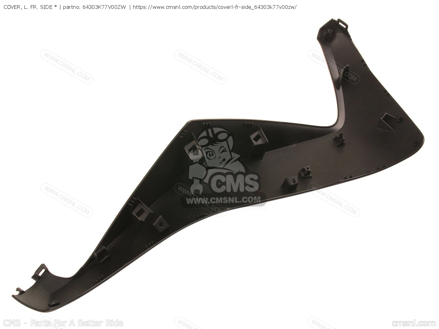 64303K77V00ZW: COVER,L F*NH312M* Honda - buy the 64303-K77-V00ZW at CMSNL