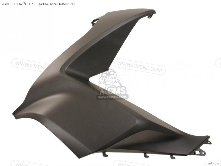 64502K35V00ZN: COVER,L F*NHB52M* Honda - buy the 64502-K35-V00ZN at CMSNL