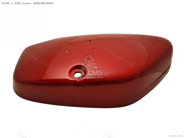 83640350740CM: Cover, L. Side Honda - buy the 83640-350-740CM at CMSNL