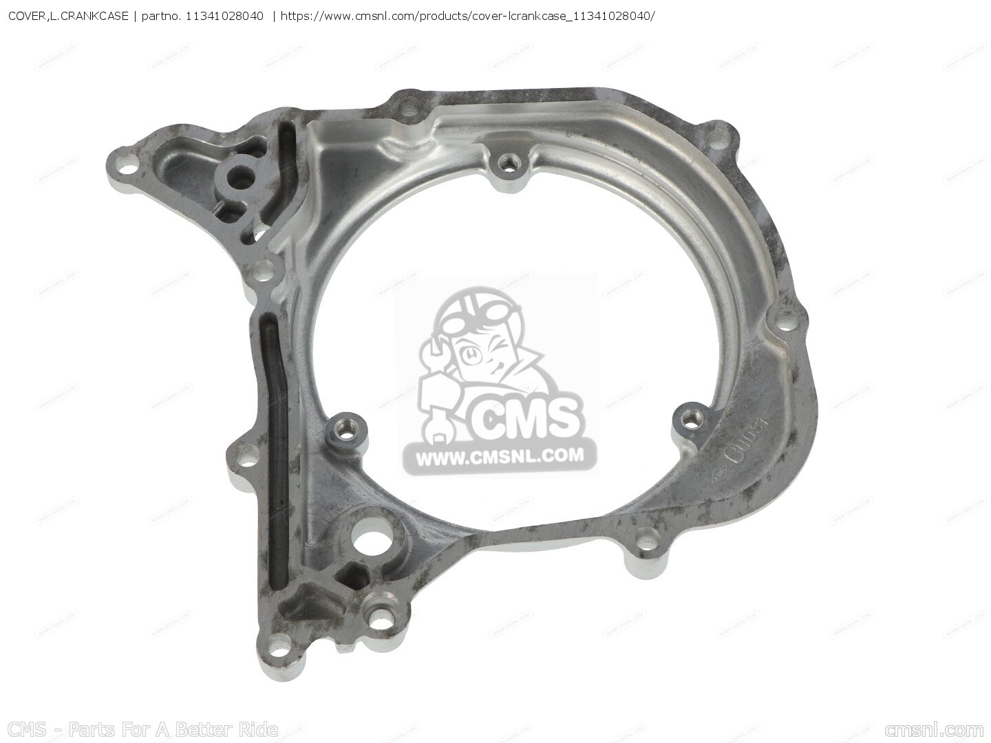 11341028040: COVER,L.CRANKCASE Honda - buy the 11341-028-040 at CMSNL