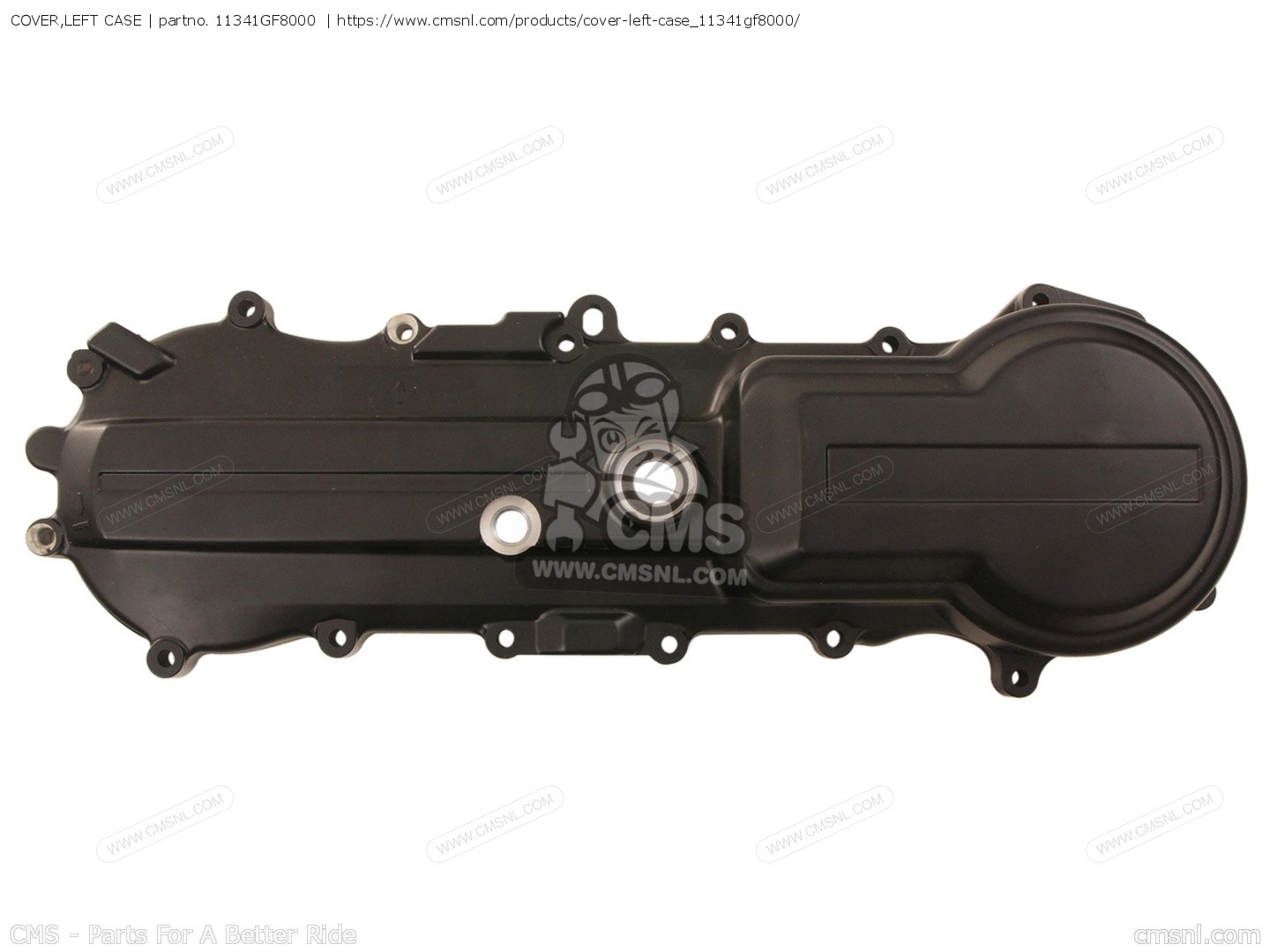 11341GF8000: COVER,LEFT CASE Honda - buy the 11341-GF8-000 at CMSNL