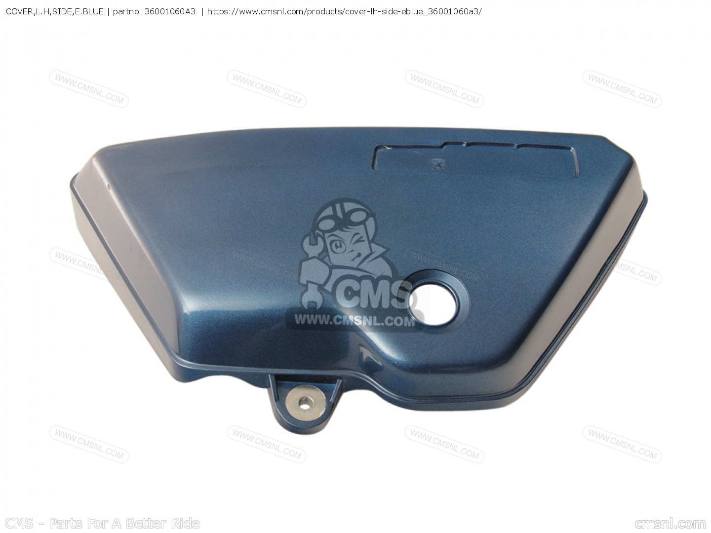 36001060A3: Cover,l.h,side,e.blue Kawasaki - buy the 36001-060-A3 at CMSNL