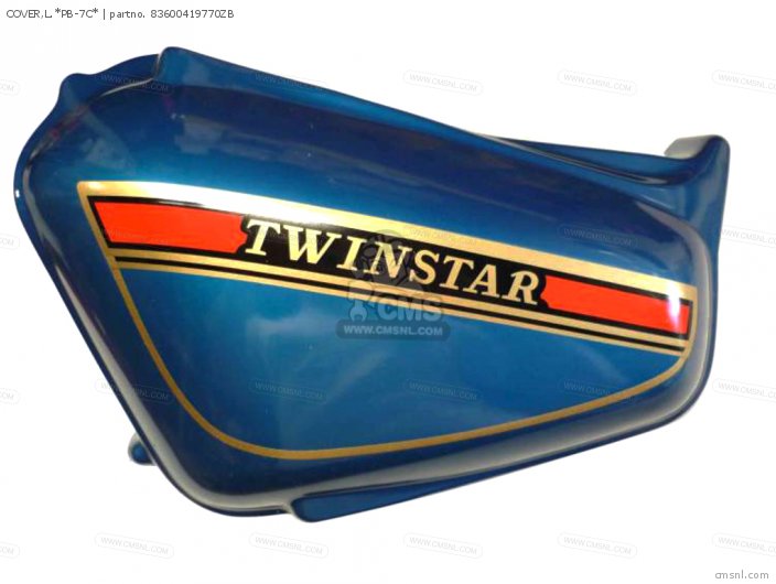 83600419770ZB: Cover,l.*pb-7c* Honda - buy the 83600-419-770ZB at CMSNL