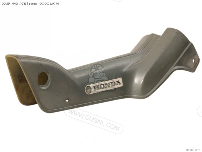 OC-0001.0776: Cover,main,pipe Honda , an alternative for 64301-102 ...