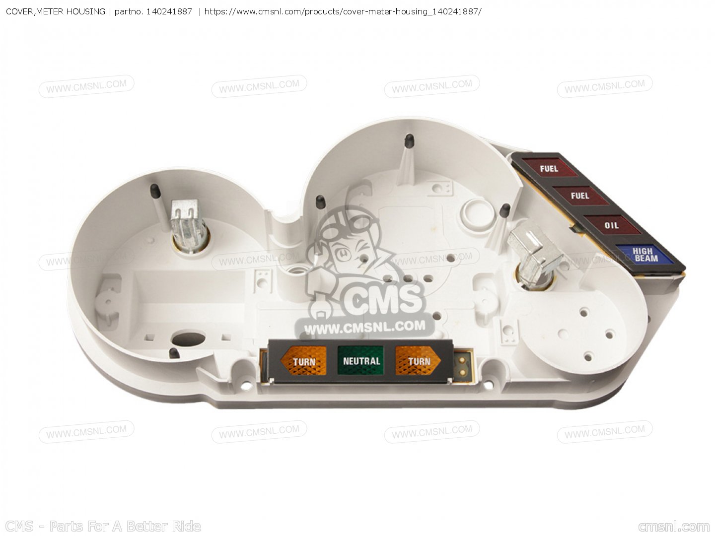 140241887: COVER,METER HOUSING Kawasaki - buy the 14024-1887 at CMSNL