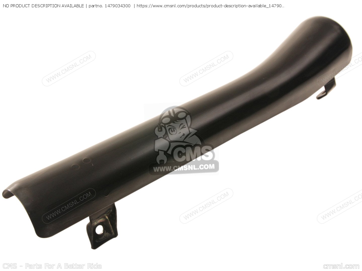 1479034300: COVER,MUFFLER Suzuki - buy the 14790-34300 at CMSNL