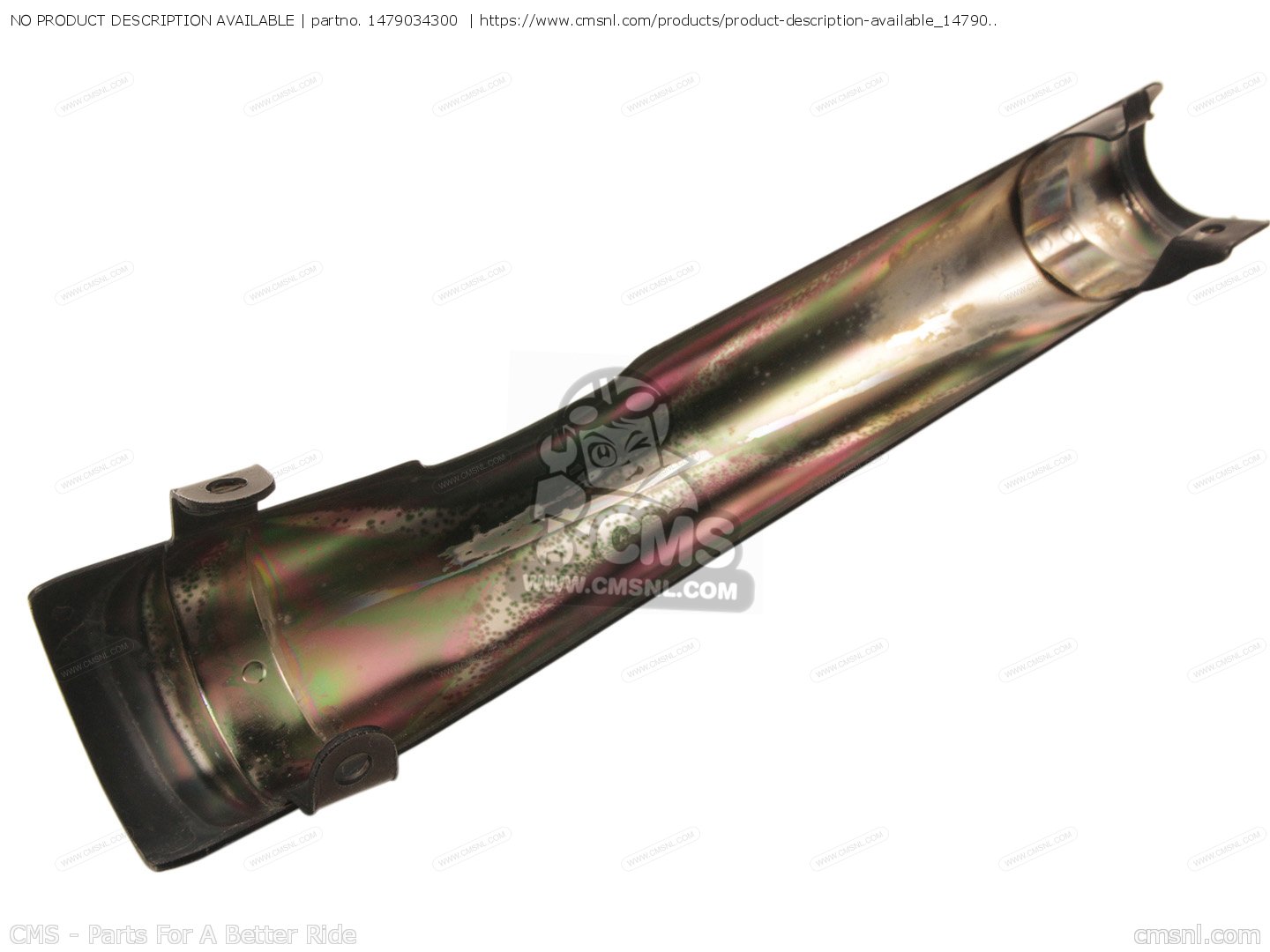 1479034300: COVER,MUFFLER Suzuki - buy the 14790-34300 at CMSNL