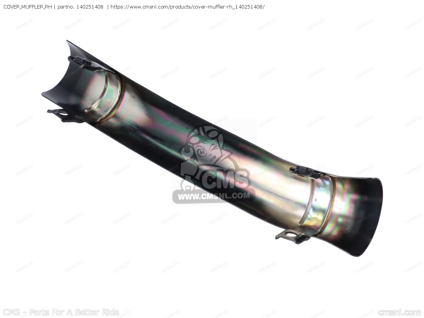 COVER,MUFFLER,RH for Kawasaki - order at CMSNL