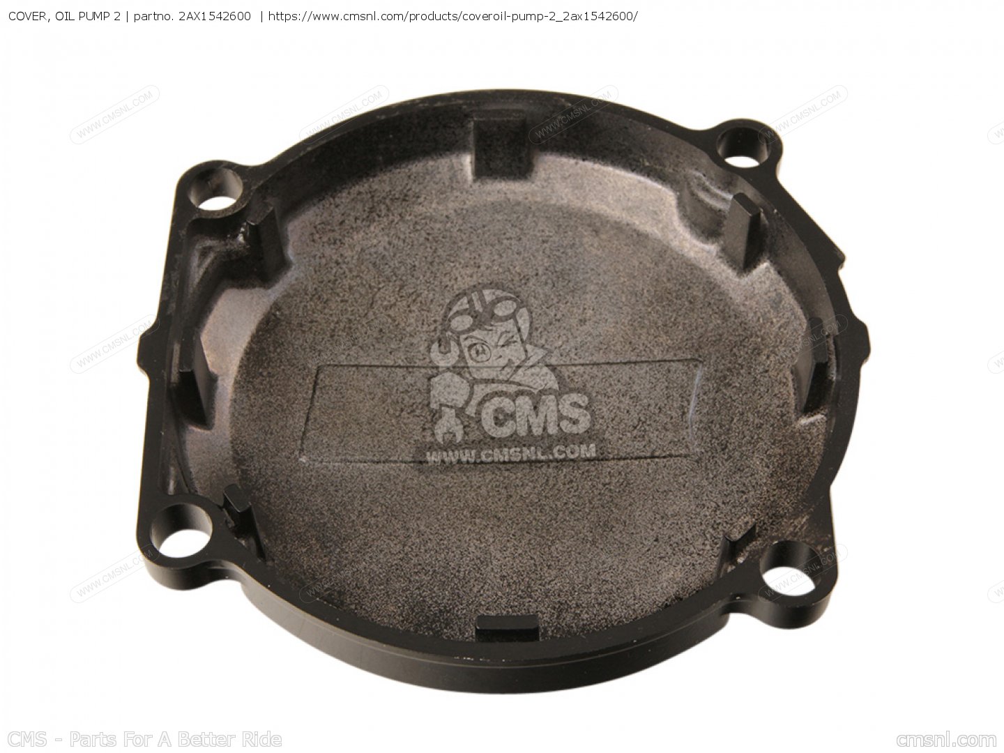 2AX1542600: Cover, Oil Pump 2 Yamaha - buy the 2AX-15426-00-00 at CMSNL