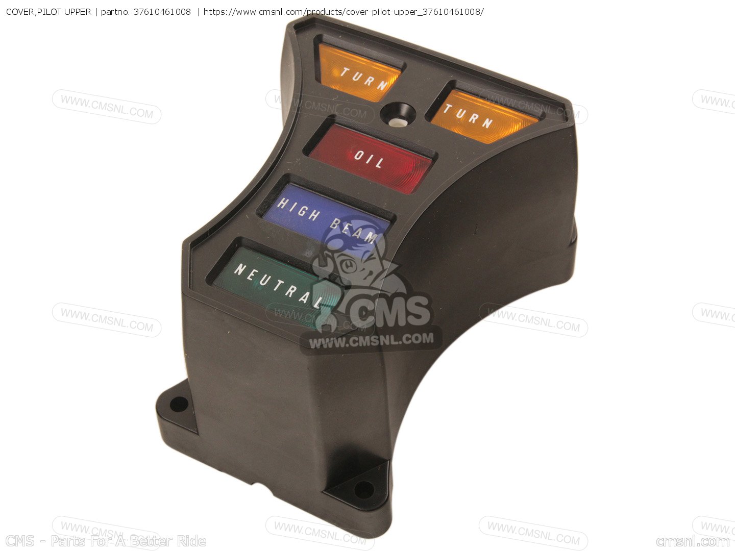 37610461008: Cover,pilot Upper Honda - buy the 37610-461-008 at CMSNL