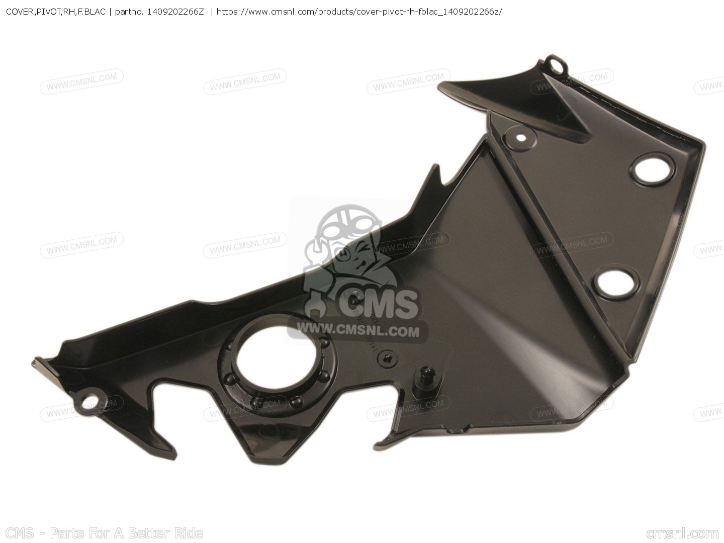 1409202266Z: COVER,PIVOT,RH,F.BLAC Kawasaki - buy the 14092-0226-6Z at ...