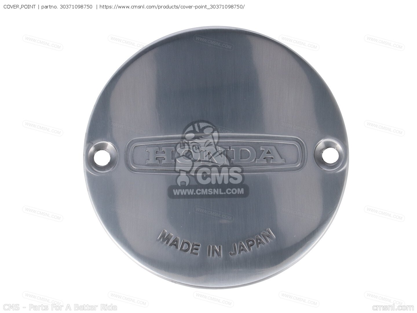 COVER,POINT for CT70 TRAIL 70 1976 USA - order at CMSNL