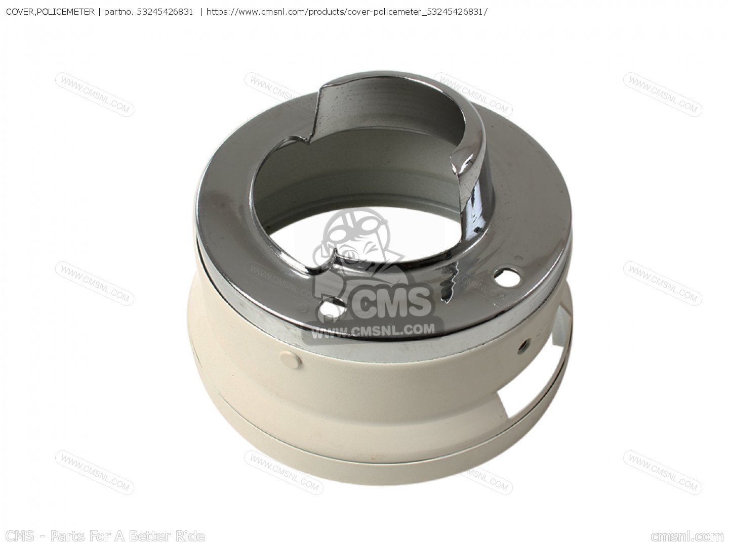 53245426831: COVER,POLICEMETER Honda - buy the 53245-426-831 at CMSNL