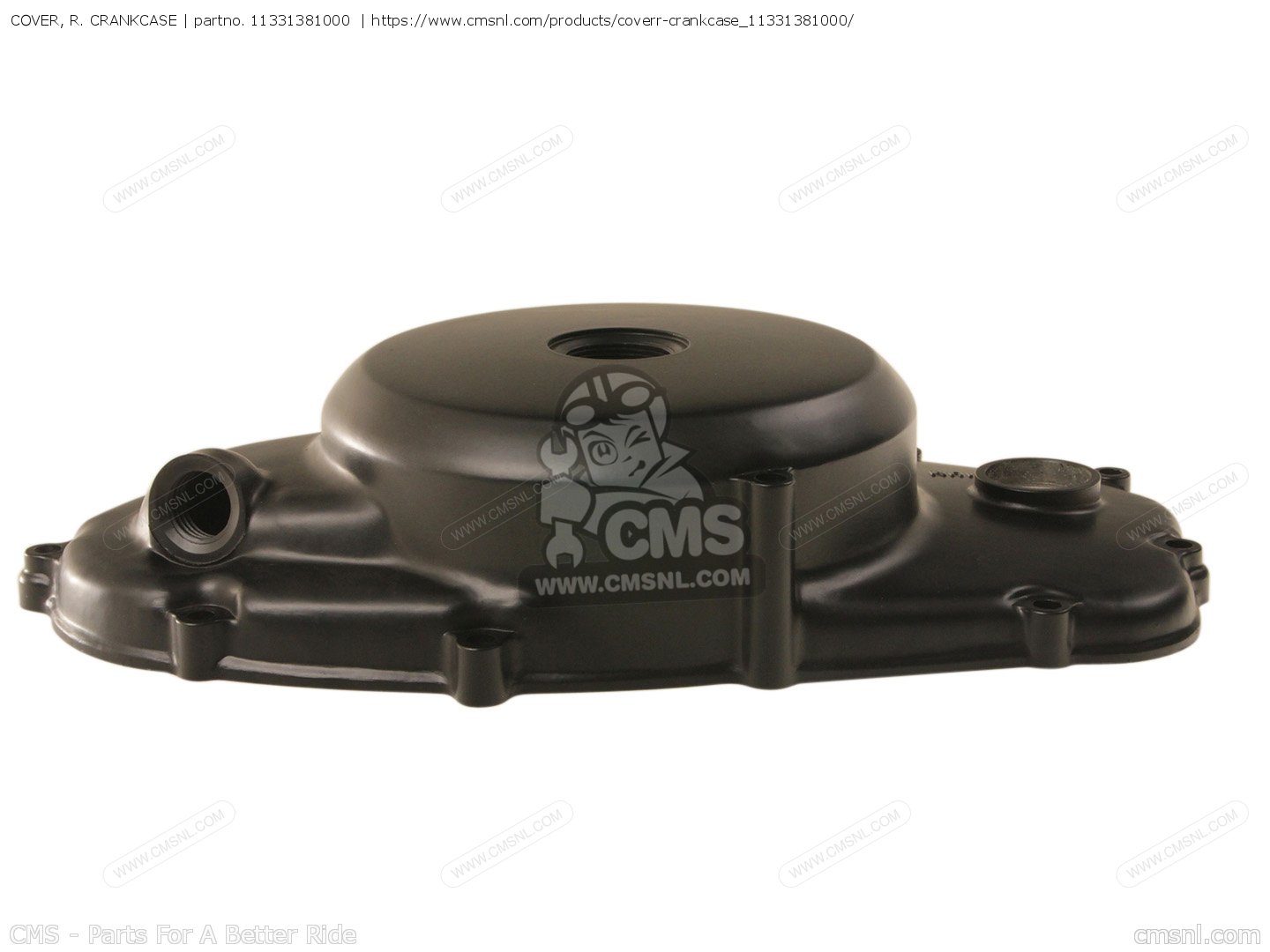 11331381000: Cover, R. Crankcase Honda - buy the 11331-381-000 at CMSNL